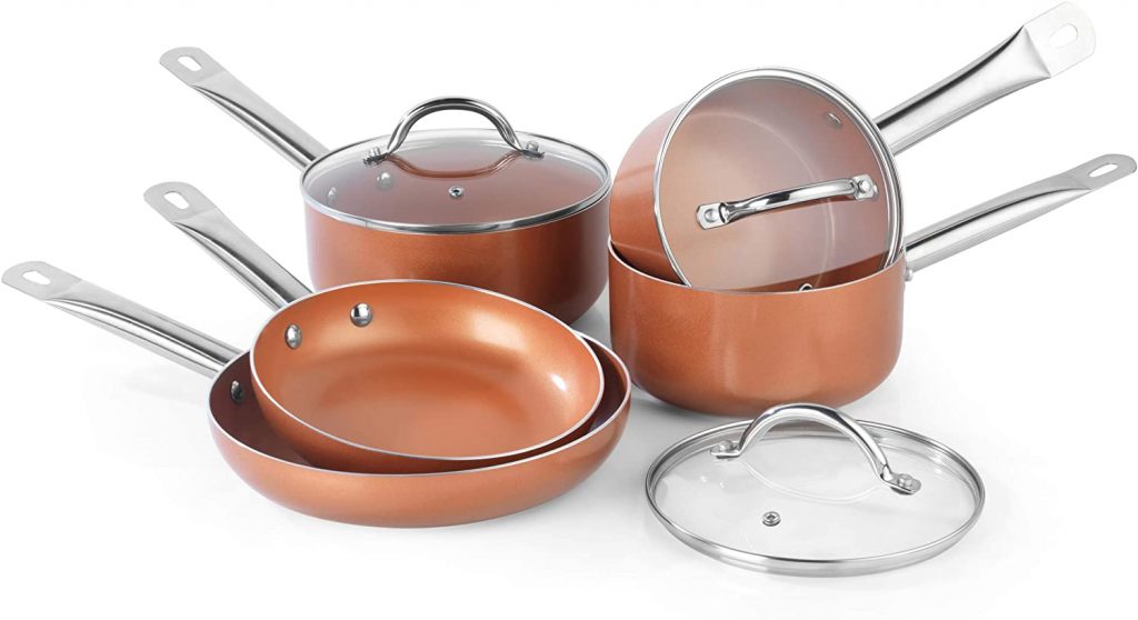 Top 6 Best Copper Pan Set in February 2022 - Kitchen Dimes